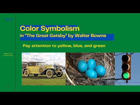 Color Symbolism in The Great Gatsby