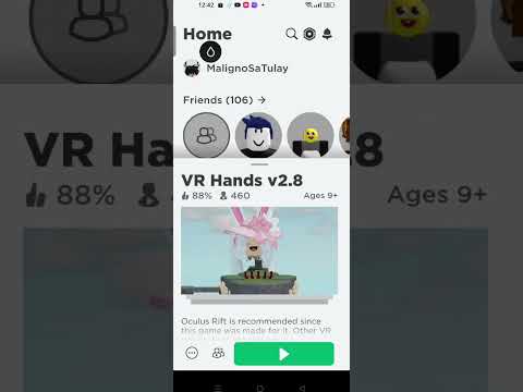 Fe VR hands script