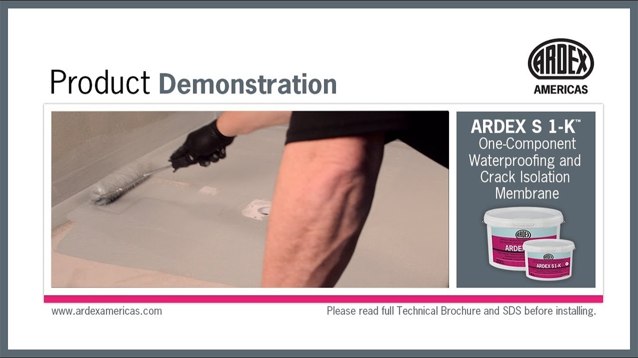 ARDEX: Abdichtungen - ARDEX S1-K