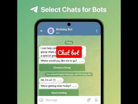 Telegram / Select chat For bot @RisingScholars25