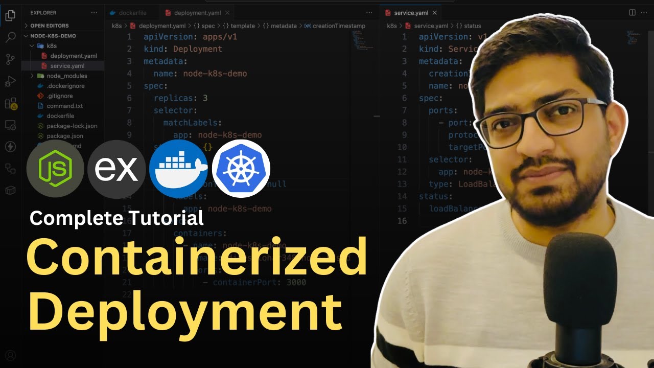 Deploy Node.js With Docker and Kubernetes Tutorial for Beginners