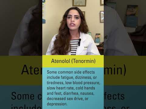 Marley Drug pharmacist, Monica answers commonly asked questions about Atenolol (Tenormin)