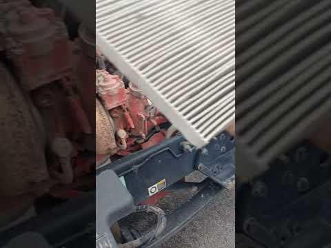 how to change an airfilter in a Peterbilt tractor