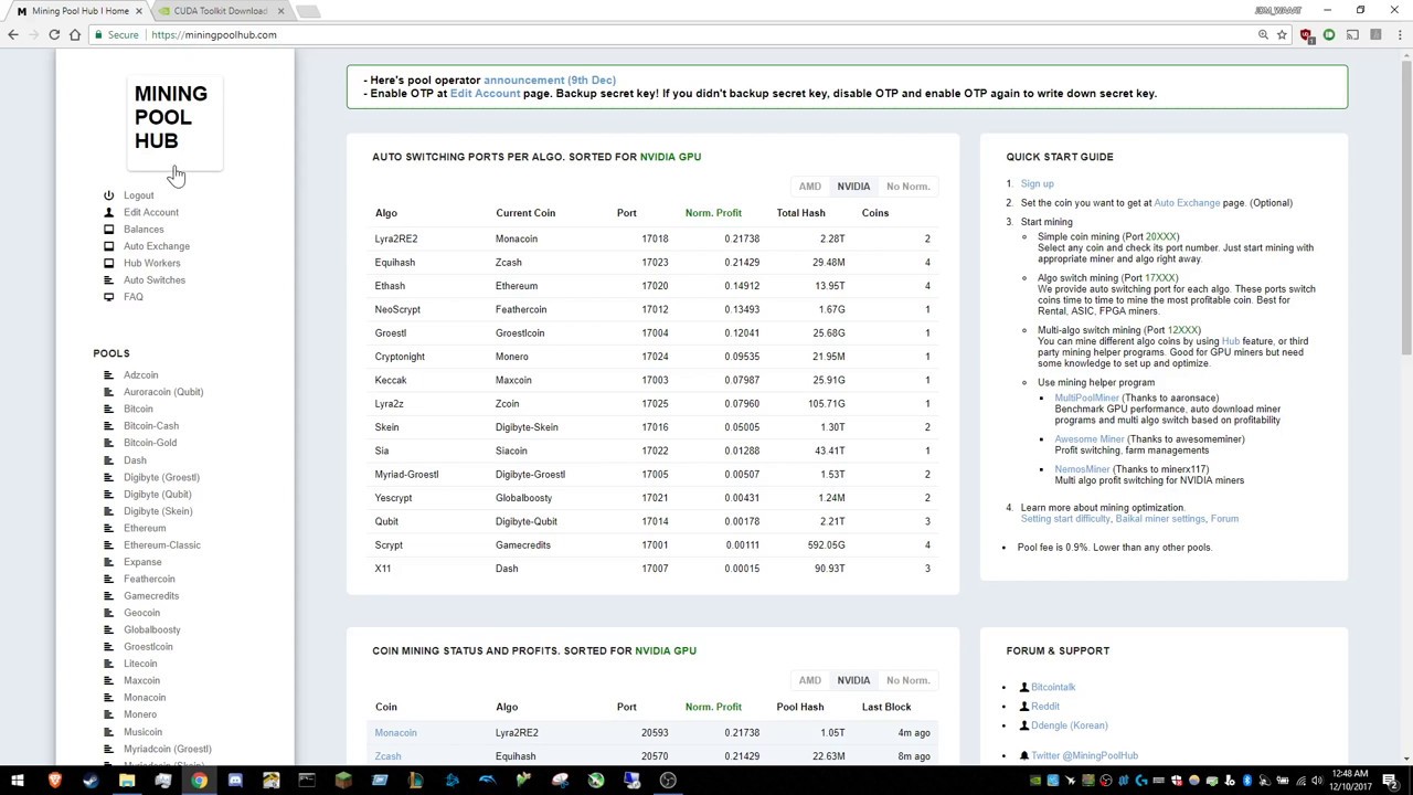 Nemosminer + MiningPoolHub tutorial (NiceHash replacement) for Nvidia only