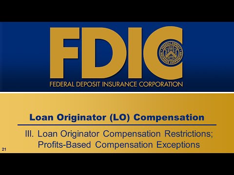 Loan Originator Compensation - Compensation Restrictions and Exceptions