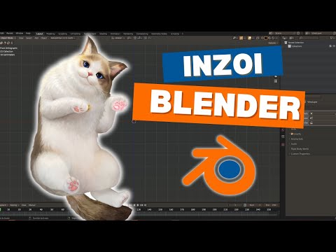 Learn How to Make inZOI Custom Content With Me For Free! | Blender Kit Flow