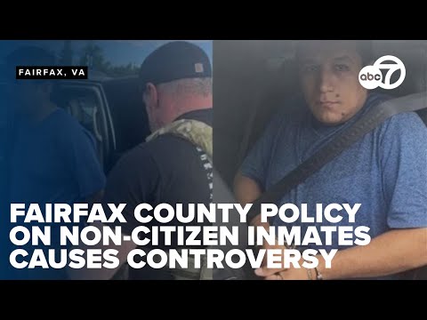 Controversy grows over Fairfax County Sheriff's policy on releasing non-citizen inmates