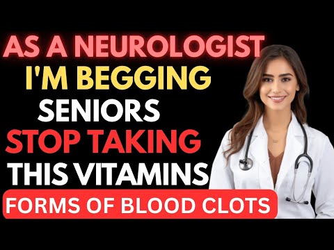 "Brain Doctor EXPOSES: 5 Shocking Vitamins That Could DOUBLE Your Stroke Risk! 🧠💥Senior Must-Watch