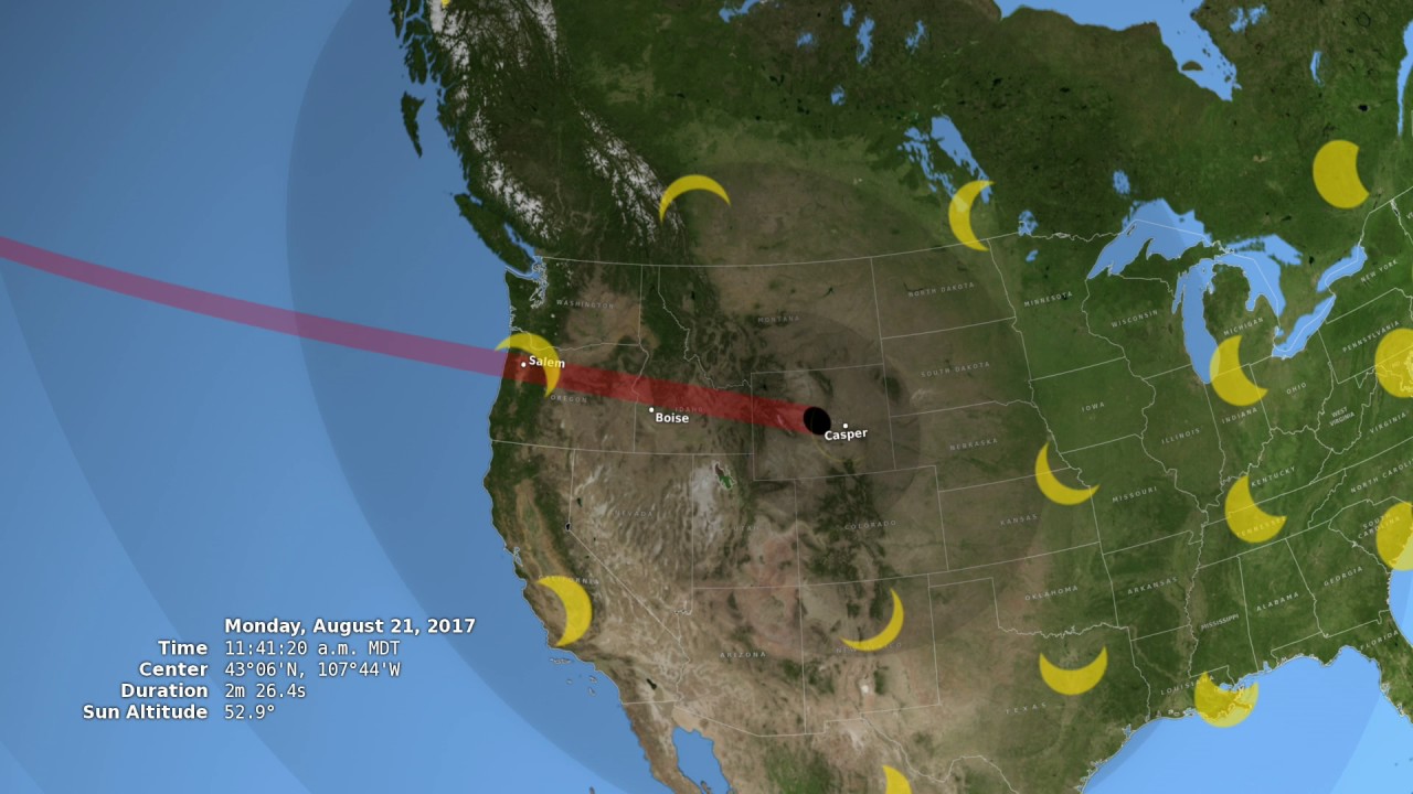 Visualizing the 2017 All-American Eclipse