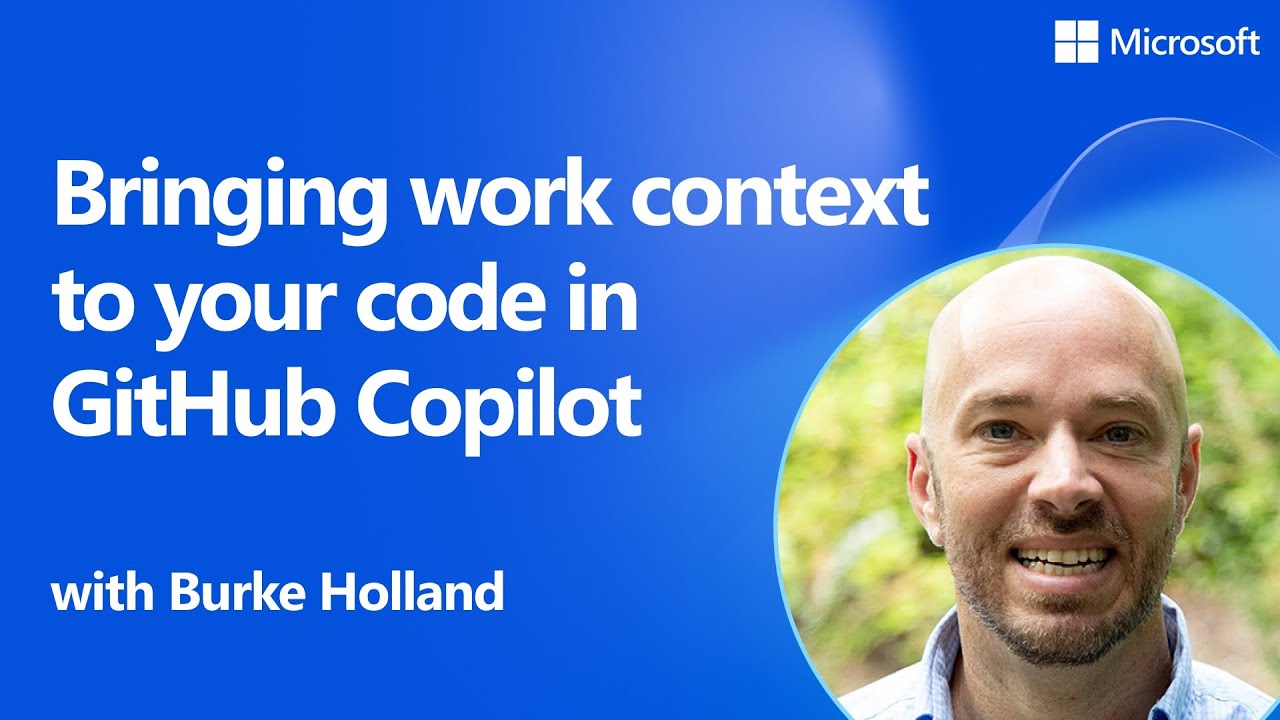 Bringing work context to your code in GitHub Copilot