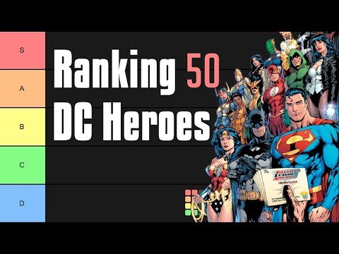 DC Superheroes Tier List