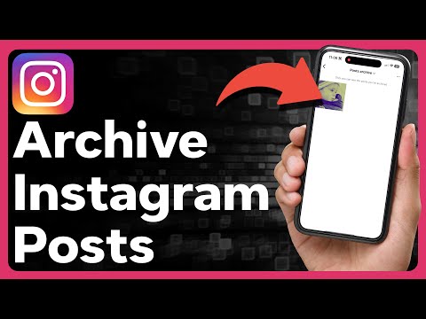How To Archive Instagram Posts