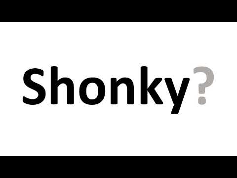 How to Pronounce Shonky