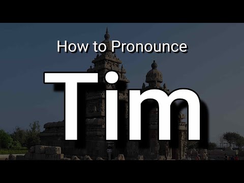 Tim - Pronunciation and Meaning