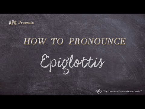 How to Pronounce Epiglottis (Real Life Examples!)