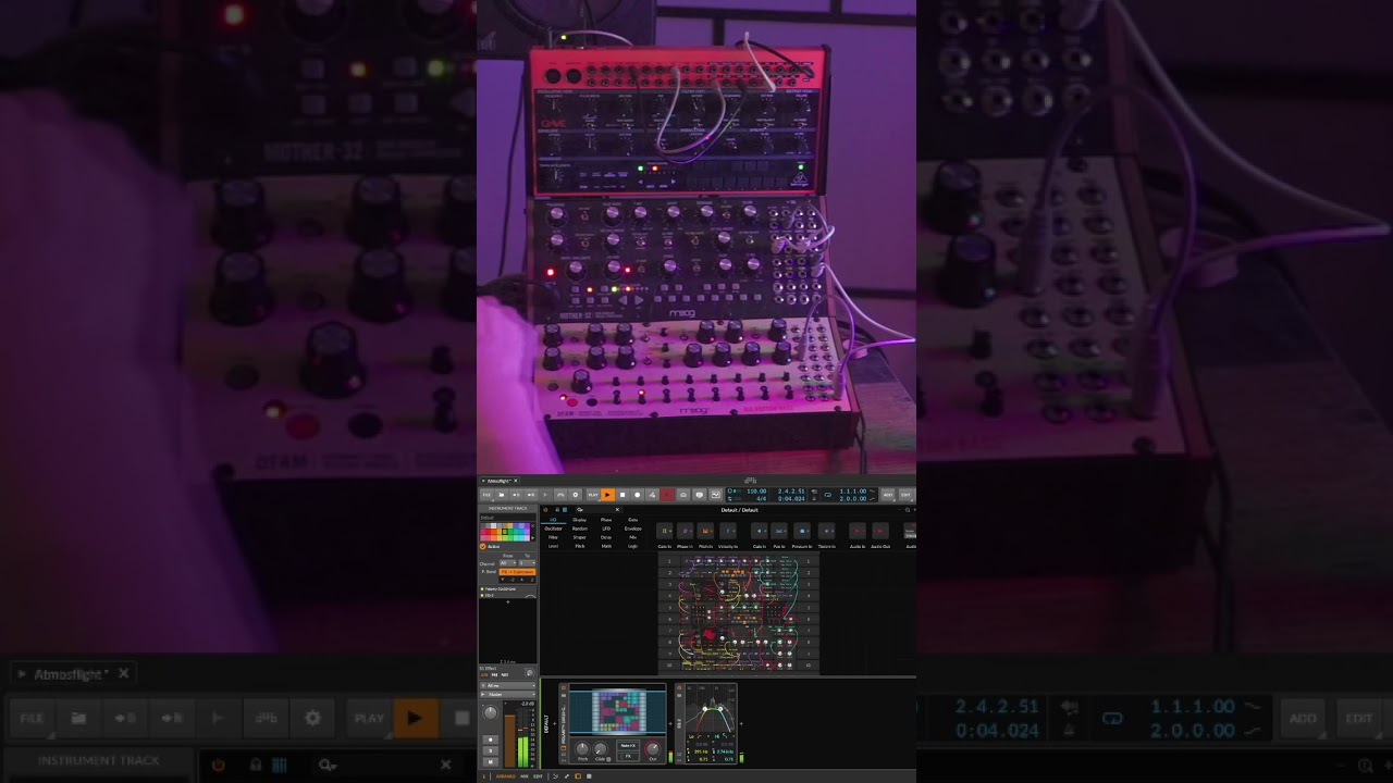 old bitwig grid patch and some new sequences