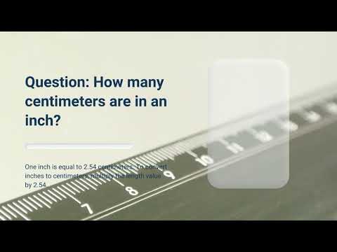 how many centimeters is an inch | Inch to Centimeter (inch to cm) Conversion |Inches to CM Converter
