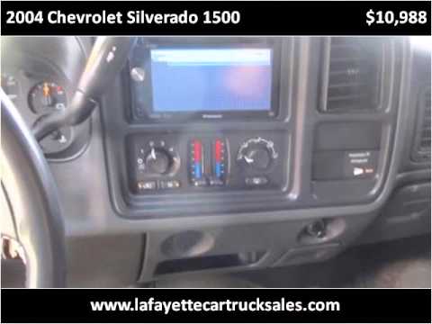 2004 Chevrolet Silverado 1500 Used Cars Lafayette LA