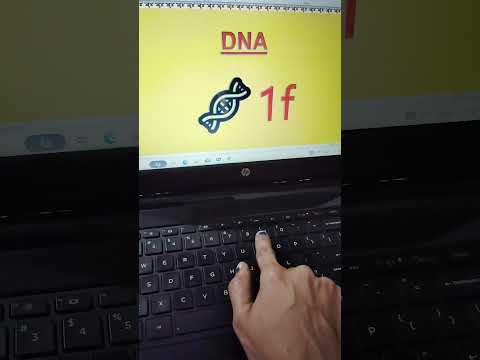 DNA 🧬 Symbol in MS WORD #shorts #trending
