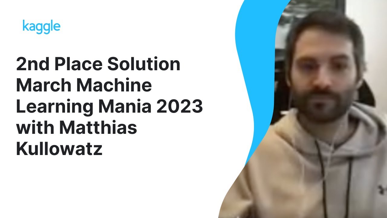 Kaggle Winners Walkthroughs: March Machine Learning Mania with Matthias Kullowatz