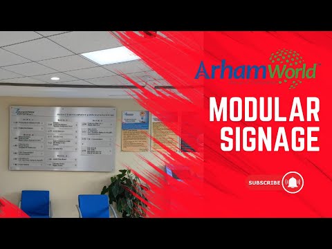 Modular Signage in India