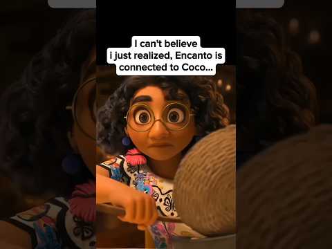 THIS IS CRAZY! 😱😱😱 #encanto #coco #pixar #disney #shorts