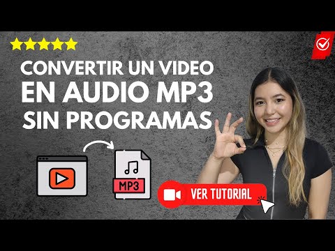 Cómo CONVERTIR un VIDEO a FORMATO MP3 [Sin programas] | 📹Convertir video a audio🎶