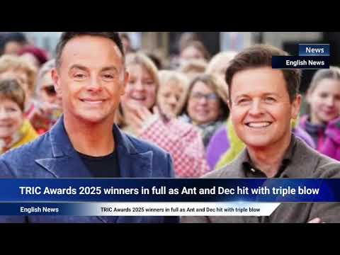 TRIC Awards 2025 winners in full as Ant and Dec hit with triple blow
