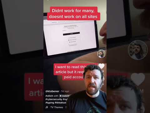 Check out open source bypass-paywalls-chrome on Github.com #tiktoktutorial #hacker #cybersecurity #t
