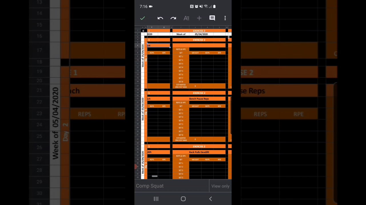 Implementing the calc tab