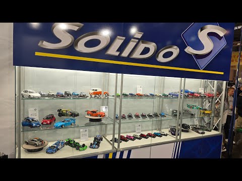 Let's check the Solido booth on the Essen Motor show! Diecast model cars 1/18 and 1/43 scale.