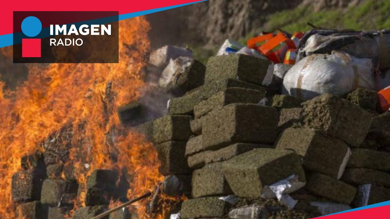 FGR incinera 9 toneladas de droga