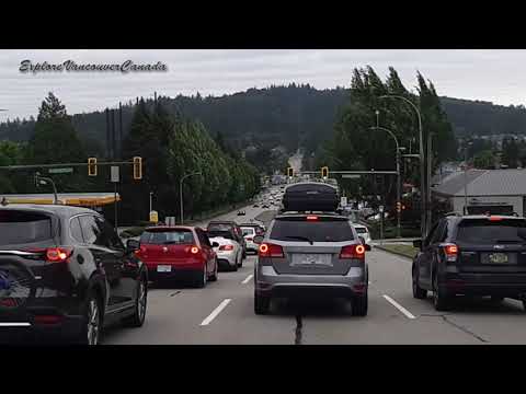 Road Trip from Vancouver to Maple Ridge BC Canada | June 26 2020 | BC Phase 3 Reopening