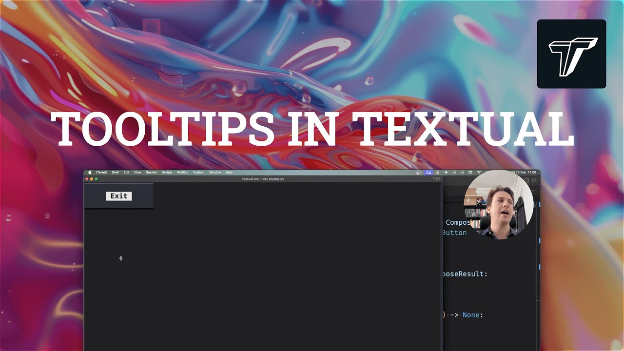 How to add tooltips to Textual apps