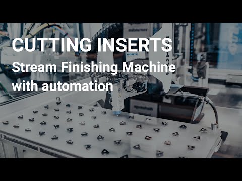 Stream Finishing - Cutting inserts automation