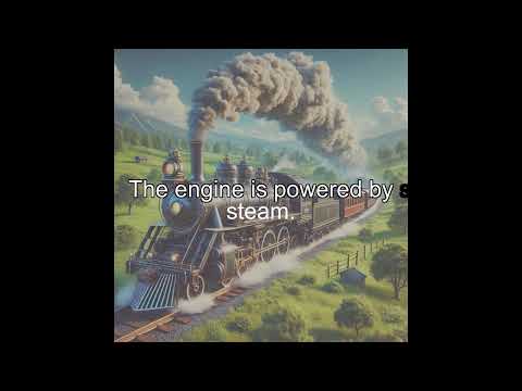 Quick dive into the English sentence "The engine is powered by steam"!