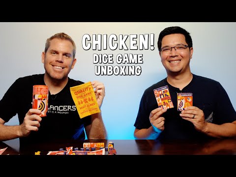 Unboxing Chicken! - Farm Themed Dice Game