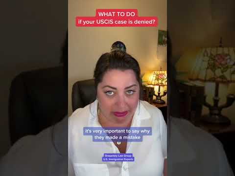 What to do if your USCIS case got denied?