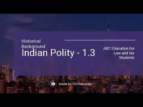 Indian councils act 1861, 1892 and 1909 by Aman IQ classes #joshi221984