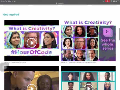 Hour of code dance party