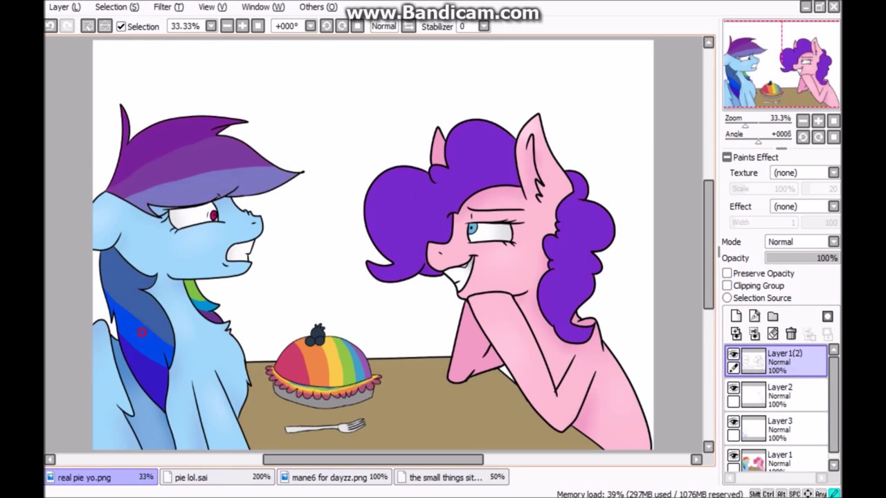 C'mon Dashie, eat up...- Mlp speedpaint