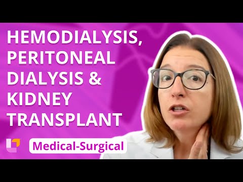 Hemodialysis, Peritoneal Dialysis, Kidney Transplant: Medical-Surgical - Renal System | @LevelUpRN
