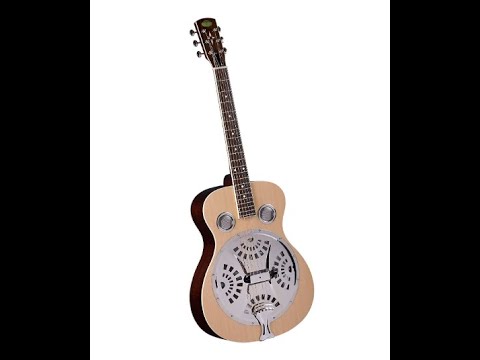 Regal RD-40N Studio Series Roundneck Resophonic Guitar - Natural - Overview