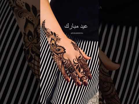 Amazing and new henna designs by nurahshenna. #diy #henna #hennadesign #mehandi #mehandidesign