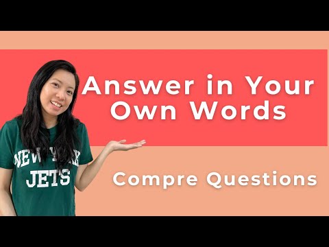 Surefire Method to Answer 'In Your Own Words' Comprehension Questions | With O Level Exam Examples