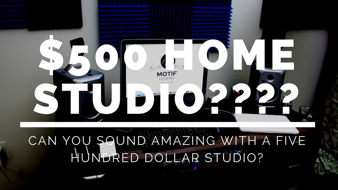 Can You Really Build A Home Studio For $500