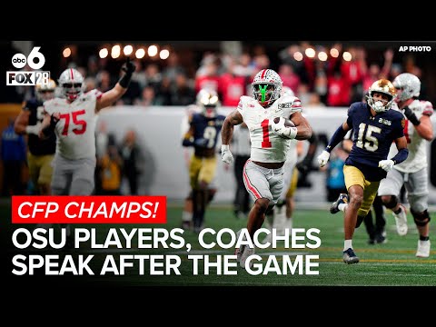 Ohio State celebrates national title – View From The Pugh