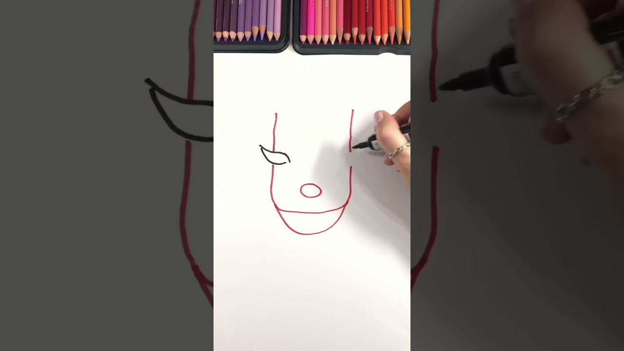 Drawing IT Pennywise from 0% to 100%