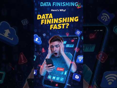 Why Your Data Finished So Fast - Do this 4 Steps to Fix it. #datausage #data #datasaver #network