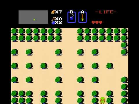 The Legend of Zelda (NES) Walkthrough - Full Game/Longplay (Second Quest)